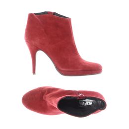 SPM Damen Stiefelette, rot, Gr. 38