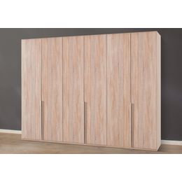 Kleiderschrank wimex "New York" Schränke Gr. B/H/T: 270 cm x 208 cm x 58 cm, 6 St., braun (struktureichefarben hell) in vielen Breiten, 208 oder 236cm hoch