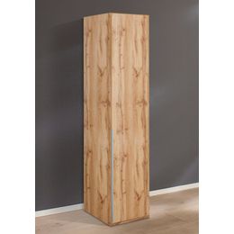 Kleiderschrank wimex "New York" Schränke Gr. B/H/T: 45cm x 236cm x 58cm,, braun (plankeneichefarben) in vielen Breiten, 208 oder 236cm hoch