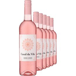 2023 Casal da Vila Vinho Verde Rosado im 6er-Vorratspaket