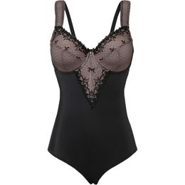 bonprix Minimizer-Body mit Stickerei, schwarz