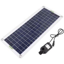 30-W-Solarwasserpumpen-Kit Solarbetriebener Brunnen mit Panel-Wasserpumpen-Kit für Aquarien, Kleine Teiche, Vogelbäder und Gärten - Ej.life