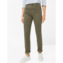 Brax Damen Hose Style MARY, Khaki, Gr. 34