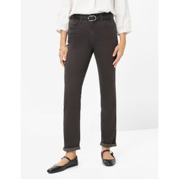 Brax Damen Five-Pocket-Hose Style CAROLA, shadow, Gr. 36