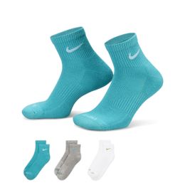 Nike Everyday Plus Cushioned Trainings-Knöchelsocken (3 Paar) - Multi-Color