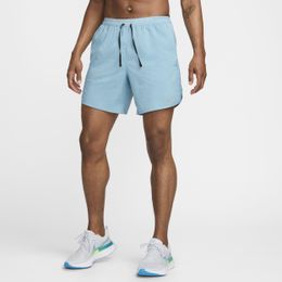 Nike Stride Dri-FIT 2-in-1-Laufshorts für Herren (ca. 18 cm) - Blau