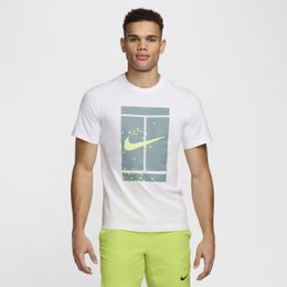 NikeCourt Herren-Tennis-T-Shirt - Weiß