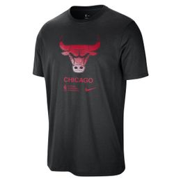 Chicago Bulls Courtside Nike NBA-T-Shirt (Herren) - Schwarz