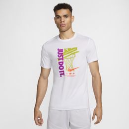 Nike Dri-FIT Basketball-T-Shirt (Herren) - Weiß