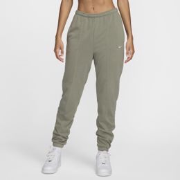 Nike Sportswear Chill Terry French Terry-Trainingshose mit hohem Taillenbund für Damen - Grün