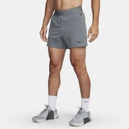 Ungefütterte Nike Flex Rep Dri-FIT-Fitnessshorts für Herren (ca. 12,5 cm) - Grau