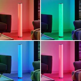 LINDBY Zurani LED-Stehleuchte mit RGB-Funktion