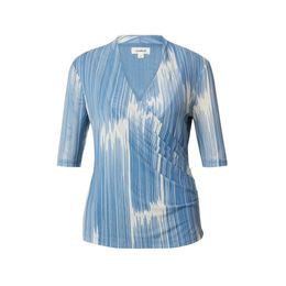Soaked in Luxury Blouse 'Aldora' female size XXL Royal blue / natural white