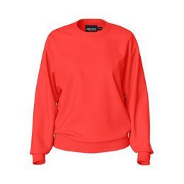 Pieces Sweatshirt 'PCChilli' Damen Gr&ouml;&szlig;e XXL hellrot