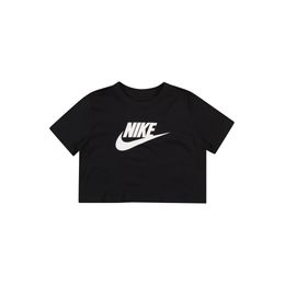 Nike Sportswear Shirt 'Futura' girl size 138/147 Black / White