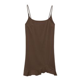 Pull&Bear Pull&bear Kleid Damen Gr&ouml;&szlig;e 40 schoko Sommerkleid