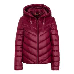 Outdoorjacke BOSS Orange "C_Palatori" Gr. 46, rot (open red 648) Damen Jacken mit Kapuze