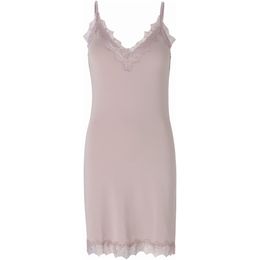 Unterkleid rosemunde "Billie Strap Dress" Gr. 34, N-Gr, rosa (vintage powder) Damen Kleider Abendkleider mit wunderschönem Vintage-Spitzenbesatz an Ausschnitt und Saum
