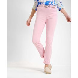 Bequeme Jeans RAPHAELA BY Brax "Style LAVINA JOY" Gr. 38K (19), Kurzgrößen, rosa (hellrosa) Damen Jeans