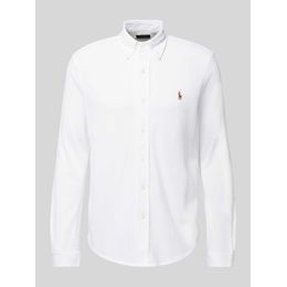 Polo Ralph Lauren Slim Fit Freizeithemd mit Logo-Stitching