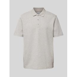 McNeal Regular Fit Poloshirt mit kurzer Knopfleiste