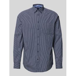 Christian Berg Regular Fit Freizeithemd mit Button-Down-Kragen