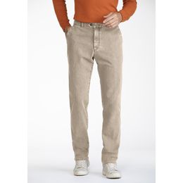 Brühl Bequeme Jeans BRÜHL "Parma" Gr. 56, EURO-Größen, beige (sand) Herren Jeans Stretchjeans in Stretch-Denim