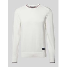 Tommy Hilfiger Strickpullover mit Label-Patch