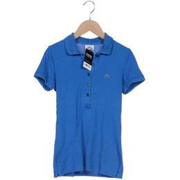 Lacoste Damen Poloshirt, blau, Gr. 36