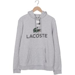 Lacoste Herren Kapuzenpullover, grau, Gr. 48