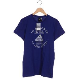 Adidas Herren T-Shirt, marineblau, Gr. 48