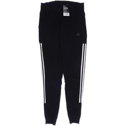 Adidas Damen Stoffhose, schwarz, Gr. 0