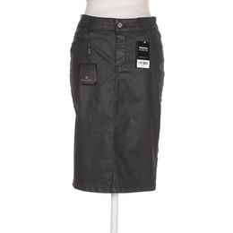 Massimo Dutti Damen Rock, schwarz, Gr. 36