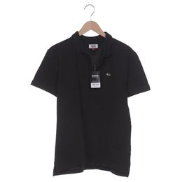 Tommy Jeans Herren Poloshirt, schwarz, Gr. 52