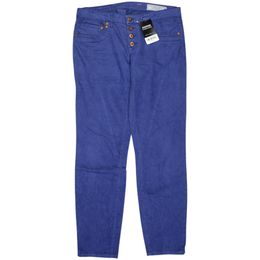 EDC by Esprit Damen Stoffhose, blau, Gr. 36