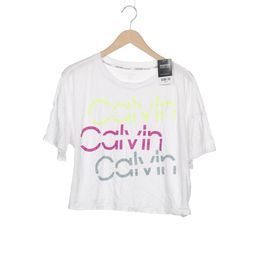 Calvin Klein Damen T-Shirt, weiß, Gr. 44