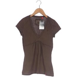 EDC by Esprit Damen T-Shirt, grün, Gr. 34