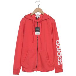 Adidas Damen Kapuzenpullover, rot, Gr. 38