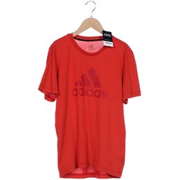 Adidas Herren T-Shirt, rot, Gr. 64