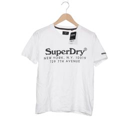 Superdry Damen T-Shirt, weiß, Gr. 38