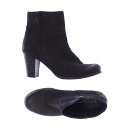 Lazamani Damen Stiefelette, schwarz, Gr. 36.5