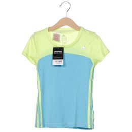 Adidas Damen T-Shirt, blau, Gr. 128