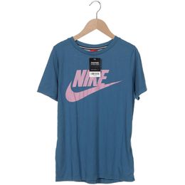 Nike Damen T-Shirt, blau, Gr. 36