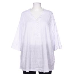 Ulla Popken Damen Bluse, weiß, Gr. 50