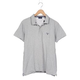 Gant Herren Poloshirt, grau, Gr. 52