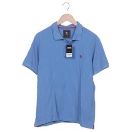 Otto Kern Herren Poloshirt, blau, Gr. 56