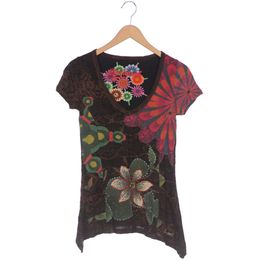 Desigual Damen T-Shirt, braun, Gr. 38