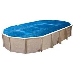 Solarabdeckplane Interline Planen Gr. B/L: 360cm x 610cm, blau Sommerabdeckung Oval 610x360 cm