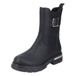 Winterstiefel Rieker Gr. 38, schwarz Damen Schuhe in modischer Schafthöhe