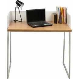 Schreibtisch TemaHome Tische Gr. B/H/T: 90cm x 88cm x 60cm, braun (eichefarben + weiß) (BTH): 906088 cm